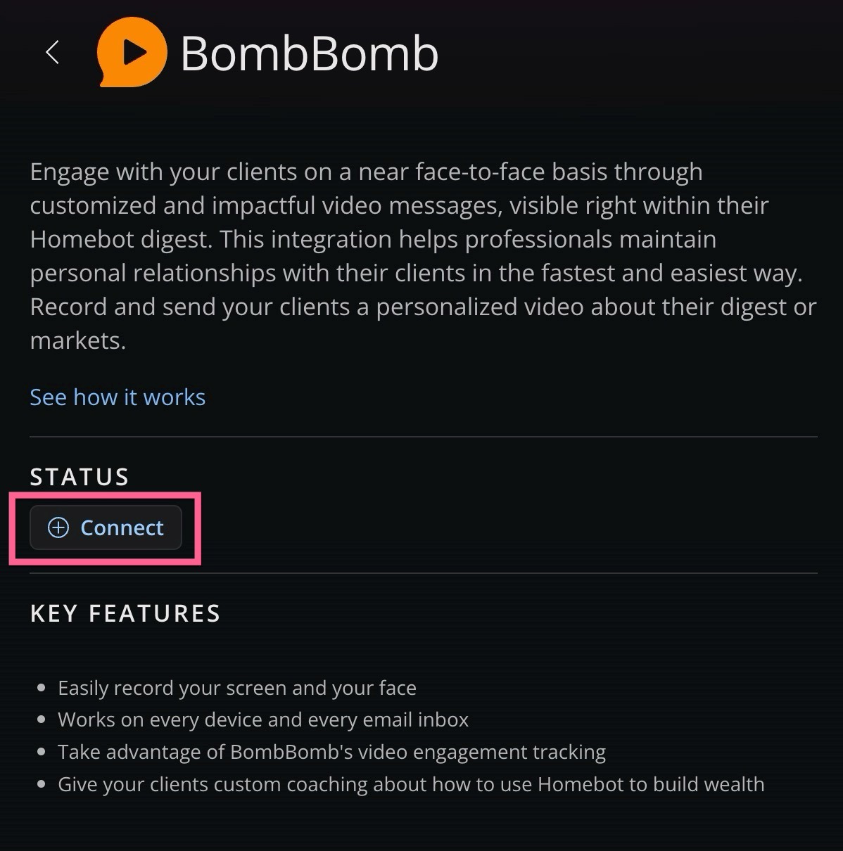 Homebot Integration – Engage